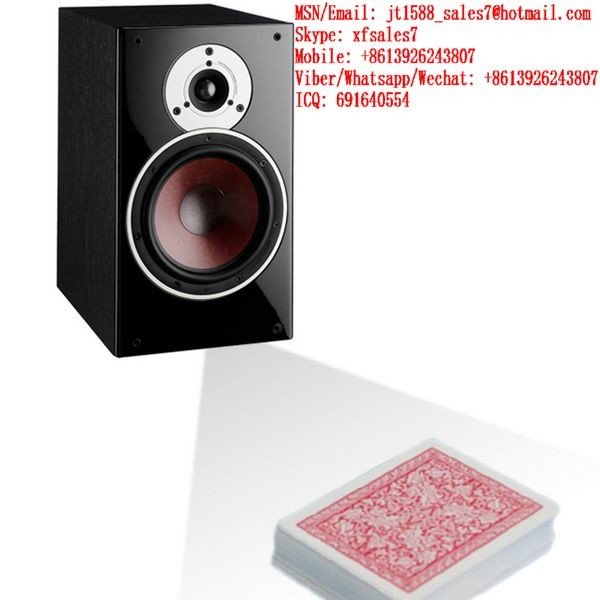 XF Voice Amplifier Box Camera To Scan Edges Bar-Codes Marking Playing Cards