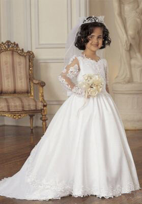 flower girl dress, communion dress, girl's dress,girls' dress