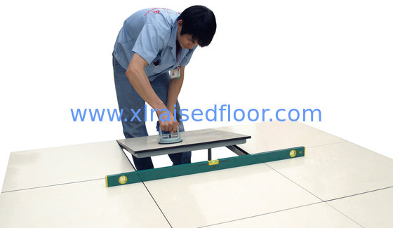 FS800 Cement infill steel raised floor ceramic finish,600*600*35mm
