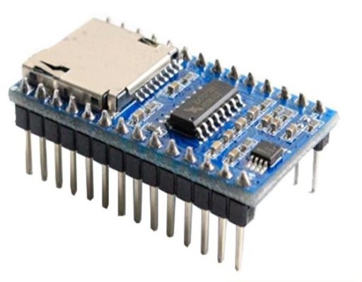 High-quality professional MP3 TF card recording module serial port control MP3 recording module