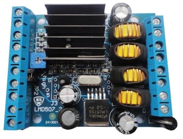 High-power voice module 50W voice prompt playing 485 communication random voice change LMD507
