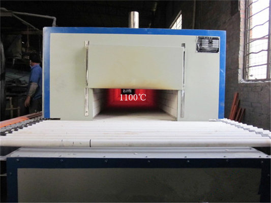 Electric heating roller type continuous industrial furnace24m1100℃Ceramic furnace manufacturing expert Chinese advanced