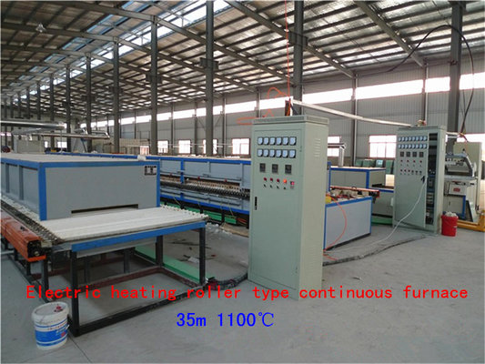 Electric heating roller type continuous production furnace 1100℃ 35m advanced technique