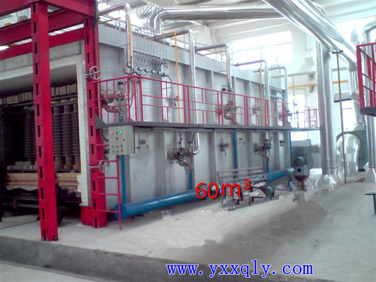 Ceramic electric porcelain furnace60m³  China Furnace Company  Natural gas CERAMIC SHUTTLE KILN