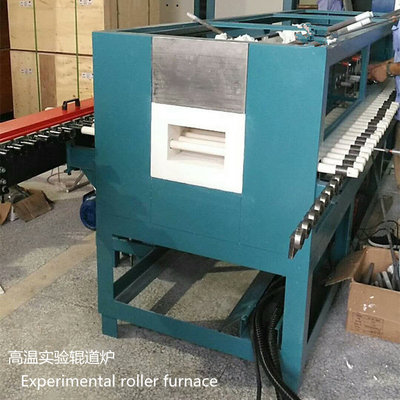 Experimental roller furnace