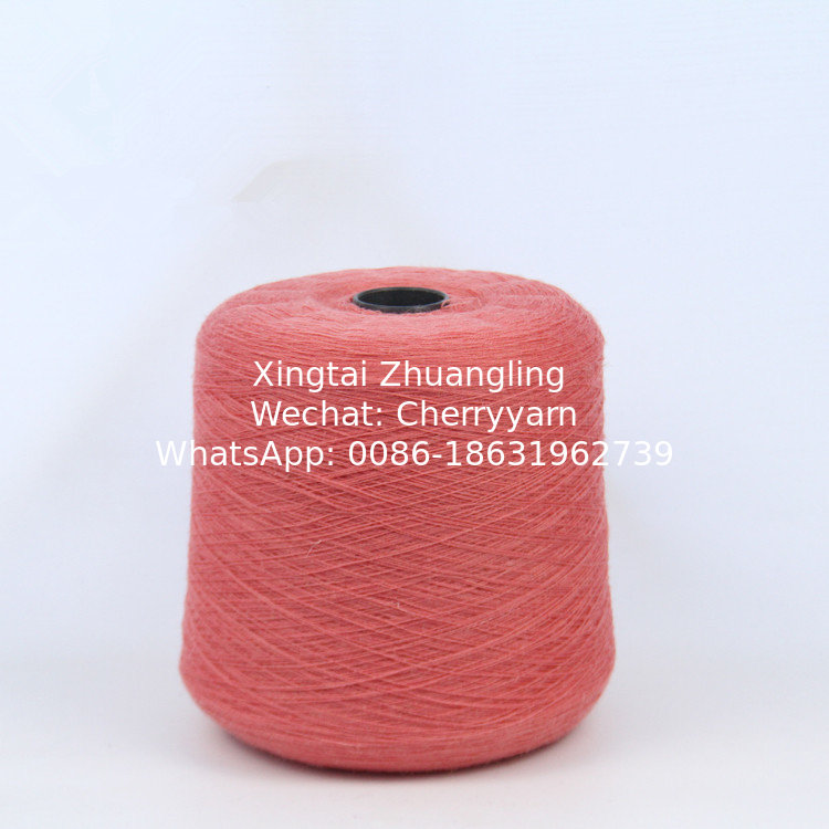 Hot sale factory price White and dyed 100% acrylic colorful yarn for knitting sweater blanket