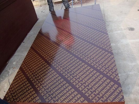 15mm Black or Brown Waterproof Marine Plywood for Construction