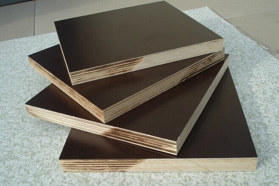 Factory Direct Sales Post Forming Brown/Black 18mm 4X8 Film Faced Plywood for Building Materials