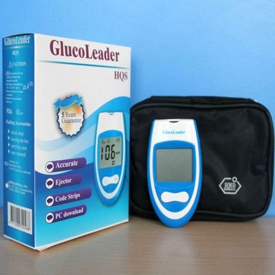 HQS Blood Glucose Monitoring Tester Glucometer Sugar Meter For Diabete Set