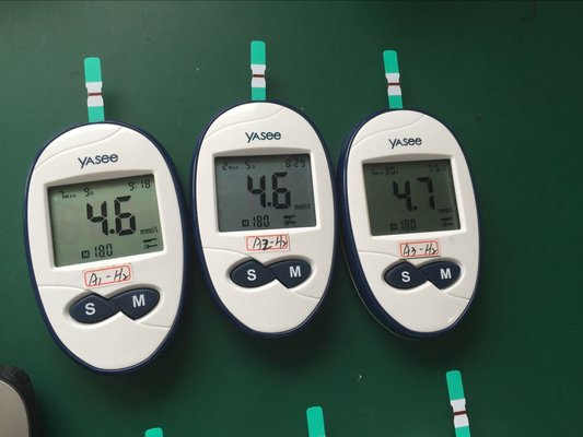 No Coding Blood Glucose Meter Monitor System/ Glucose Meter