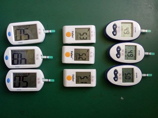 best quality blood glucose meter / value glucometer / blood test strips