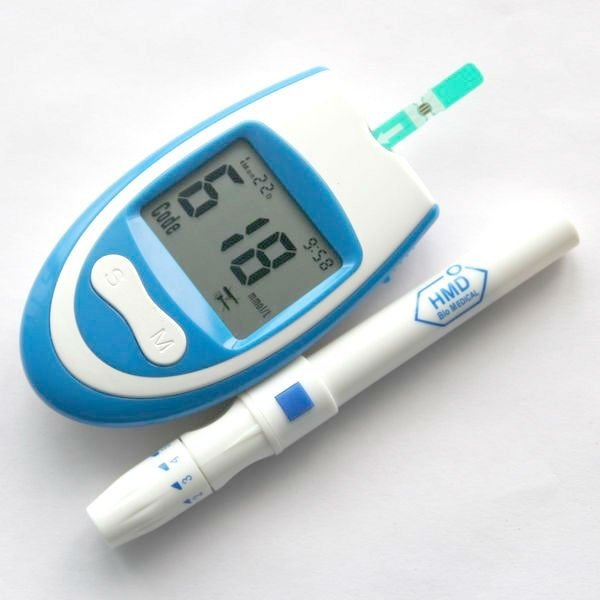HQS USB cable diabetic checking blood/blood sugar measuring devices/blood glucose test strips
