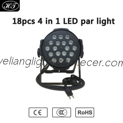 Hot Sale 18*10W 4in1 Par LED DMX 512 Control DJ Stage Lighting Moving Heads Light