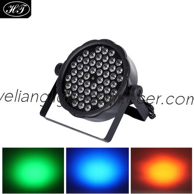 High Power 54pcs 3W LED Plastic Par Light, Plastic LED Par Light, Stage Disco Led Par Light