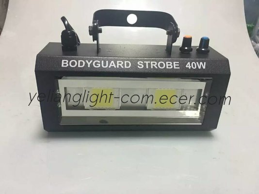 Mini Design 2pcs 40W Bodyguard LED Stage Lighting Warm White Strobe Light