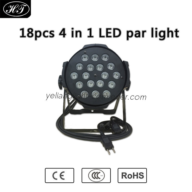 Hot Sale 18*10W 4in1 Par LED DMX 512 Control DJ Stage Lighting Moving Heads Light