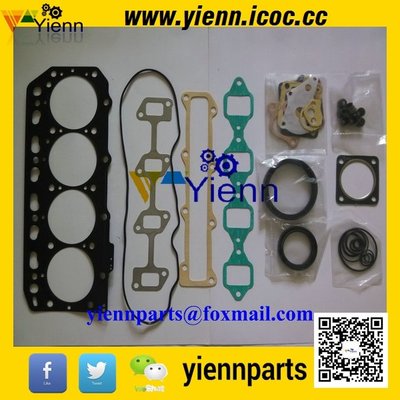 Yanmar 4TNV88 4TNE88 4D88 parts piston+ring+full gasket kit with head gasket+cranskahft bearing set for engine rebuild