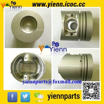 KOBELCO SK045 excavator  engine parts Mitsubishi K4N piston MM438685 with pin and clips direct injection type 100mm