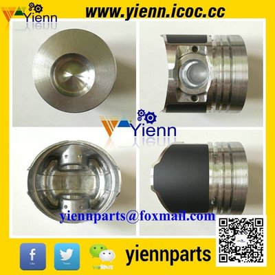 KOBELCO SK045 excavator  engine parts Mitsubishi K4N piston MM438685 with pin and clips direct injection type 100mm