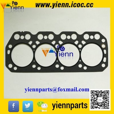 Hanix mini excavator H50C engine parts Mitsubishi K4N full Overhual gasket kit 30H94-01040 with head gasket MM438680