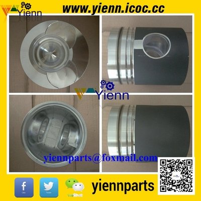 Marine engine DOOSAN DAEWOO L126TI  L136T L136TI overhual repair parts piston+ ring + cylinder liner + head gasket kit