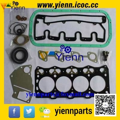 Isuzu 4LE1 4LE2 parts piston+ring+full gasket kit with cylinder head gasket for EX55 ZX55 CX75 Excavator engine rebuild