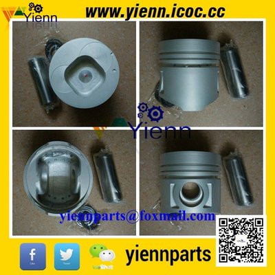 Isuzu 4BD1 4BD1T parts piston+ring+cylinder liner+full gasket kit for Hitachi EX90 EX100 EX120 Excavator engine rebuild