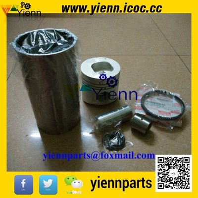 Isuzu 6BD1 6BD1T parts piston+ring+cylinder liner+full gasket kit for Hitachi EX200 UH06 UX07 Excavator engine rebuild