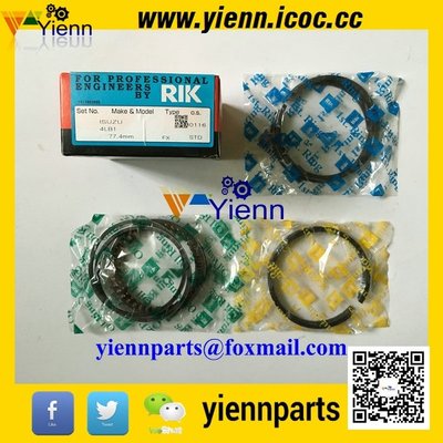 Isuzu 3LC1 4LC1 piston with piston ring set for 8-97176-612-0 for SUMITOMO SH25J SH30 Mini Excavator