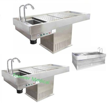 Autopsy Necropsy Table Mortuary Autopsy Table Morgue Refrigerator Freezer