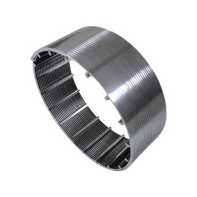 Stainless Steel 304 Johnson Wire Screen Tube Cylinder Trommle Basket supplier