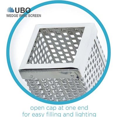 6 Inches Stainless Steel Square Smoking Tubes supplier