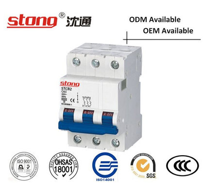 Stong Stcb2 (3P) Mini Circuit Breaker (C65 Structure) 1~63A HOT SALE /  DIRECT SIPPLY OF MANUFACTOR