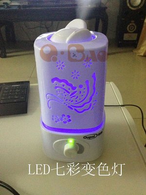Aroma diffuser，Aromatherapy machine，LED 7-colour Relaxation night lamp