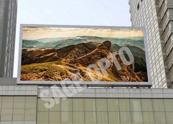 La tablilla de anuncios al aire libre llevada Ip65 ahorro de energía, 500 x 500m m llevó la pantalla de la pared para los acontecimientos