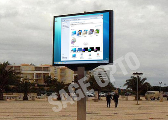 Pixel sabio a todo color de la publicidad de la pantalla de alta resolución de la pantalla LED 6 milímetros
