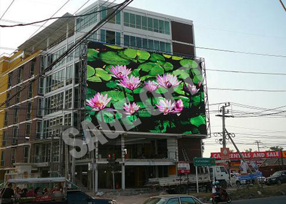 Cartelera a todo color de la publicidad interactiva LED de las paredes video al aire libre de SMD P6 LED