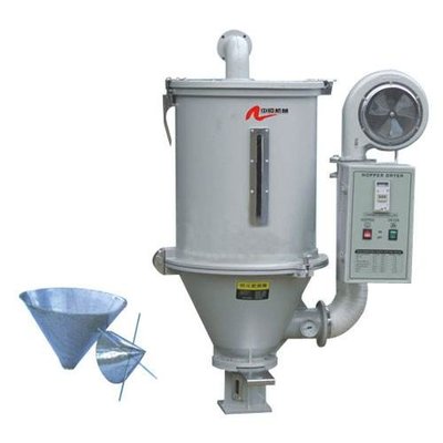Large Capacity Cone Type Plastic Dryer Machine Overheat Protection Device