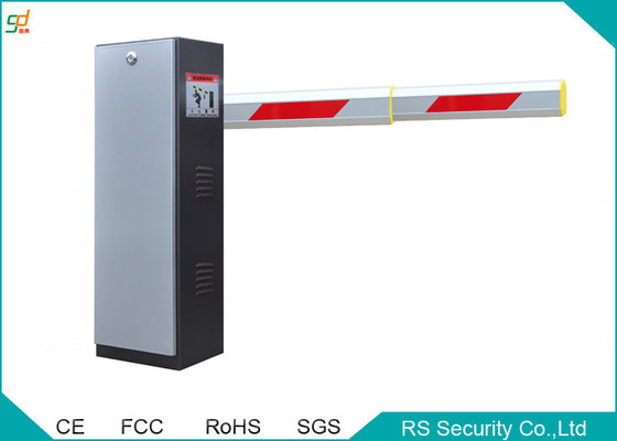 100 Watt Road Safety Car Boom Barriers With Steel Door Material