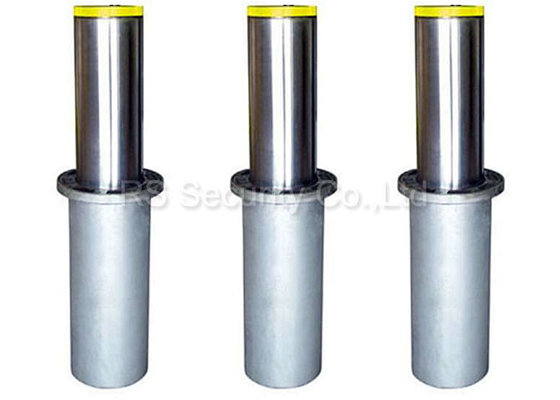 Hydraulic Control Retractable Security Bollards K4 Rated Powered For Car Parking