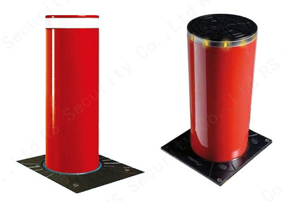 Stainless Steel Hydraulic Bollards K4 Rated Metal Frame Structure With Lights