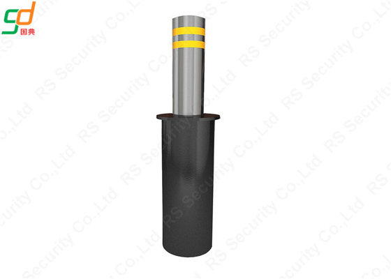 Fixed K4 Rated Hydraulic Bollards With Led Light Traffic Baffle For Driveway