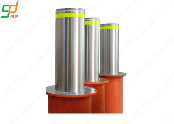 Flexible K8 Rated Hydraulic Bollards Traffic Baffles Warning Sign