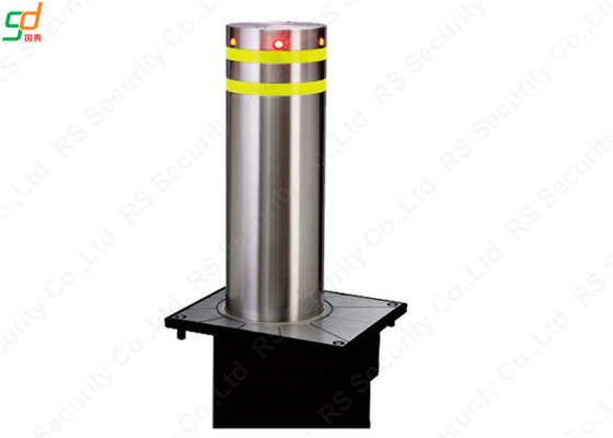 168 mm Flexible Hydraulic Bollards K8 Rated Rising Bollard Road