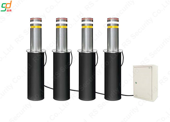 IP 68 Heavy Safety Automatic Retractable Bollards 275 mm Diameter