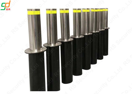 219mm Diameter Impact Hydraulic Bollards K4 Rated Traffic Bollard Video