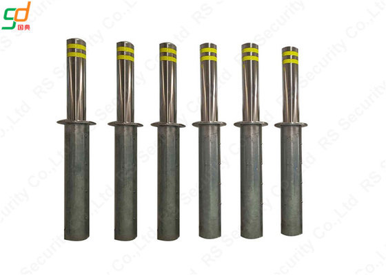 K8 Rated Self Hydraulic Bollards Automatic Barriers Accidents