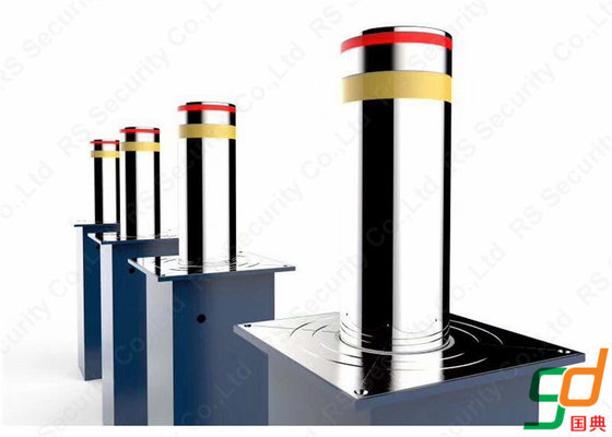 219mm Diameter Traffic Hydraulic Bollards K4 Rated Traffic Bollard Mechanism