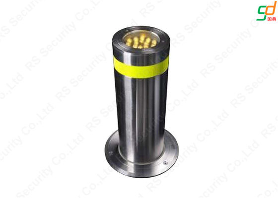 K8 Rated Hydraulic Bollards Reflectors Automatic Bollard For Car Parking