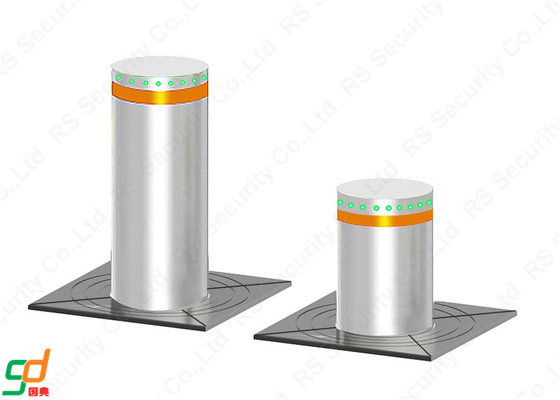 Stainless Steel Hydraulic Security Bollards K4 Rated High Anti Impact Capability